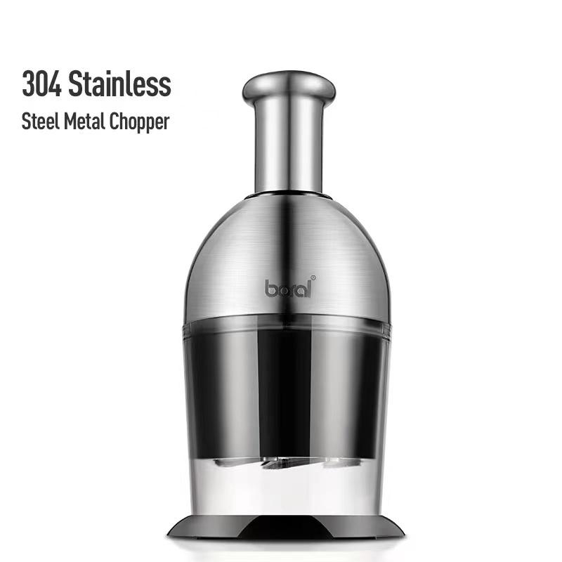 Hand Food Chopper- Silver